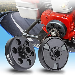 Go Kart Clutch 3/4" Bore 10T for 212cc Predator Engine Go Kart Minibike Honda Kart Engines (3/4" Bore 10T)…