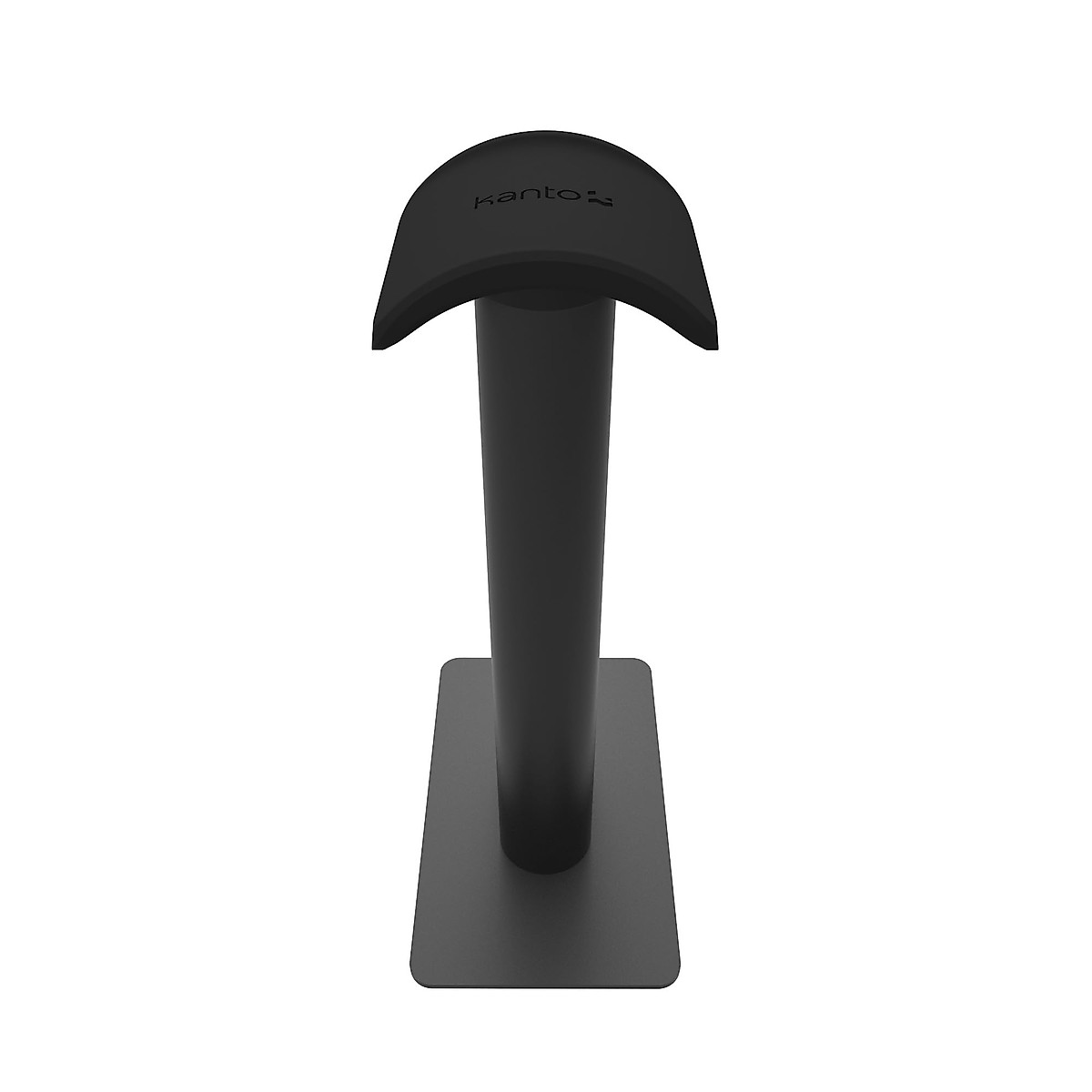 Kanto H2 Premium Universal Headphone Stand with Curved Silicone Padding for On and Over Ear Headphones | Black