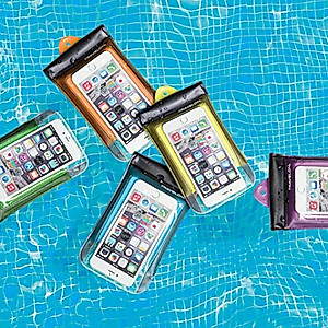 Travelon Waterproof Smart Phone Pouch, Orange