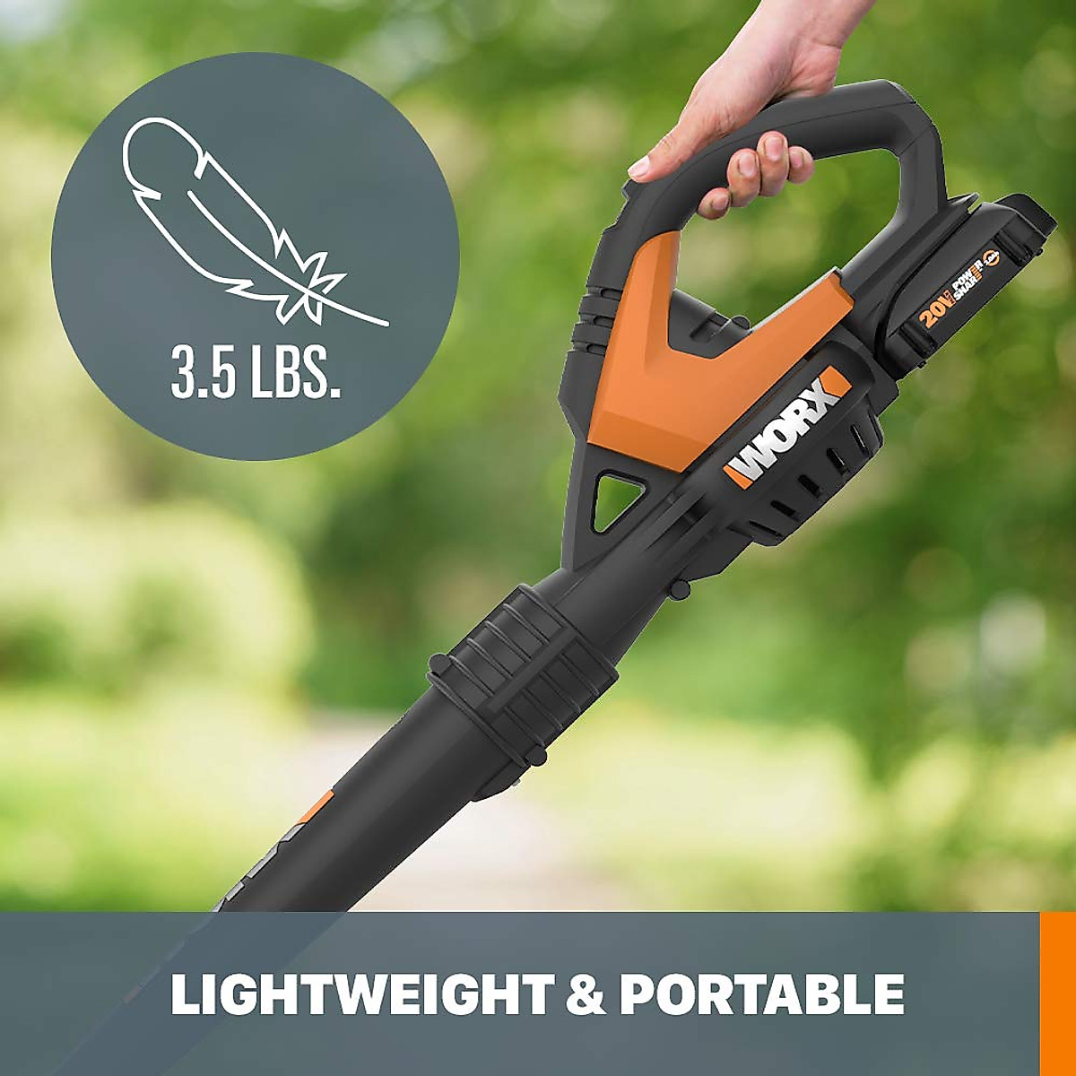 WORX WG545.9 20V Work Air Lithium Multi-Purpose Blower/Sweeper/Cleaner Tool ONLY