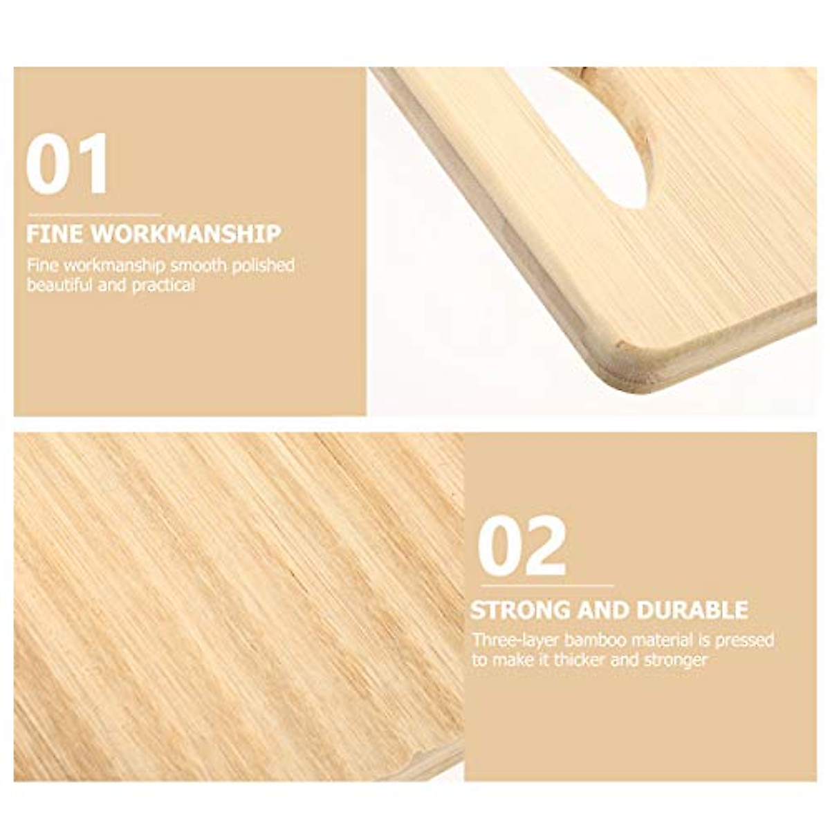 Cabilock Hand Tools Washing Board Wood Washboard Practical Clothes Bamboo Washboard Anti-Slip Laundry Cleaning Board Manual Washing Tool for Home School Wash Boards-Old Fashioned Household Tools