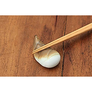 Hamamotou, 29-21 Bamboo Chopsticks Holder, Set of 2, Approx. 0.9 x 1.2 x 0.8 inches (2.2 x 3 x 2 cm)