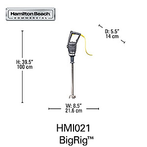 Hamilton Beach Commercial BigRig™ Immersion Blender - HMI021