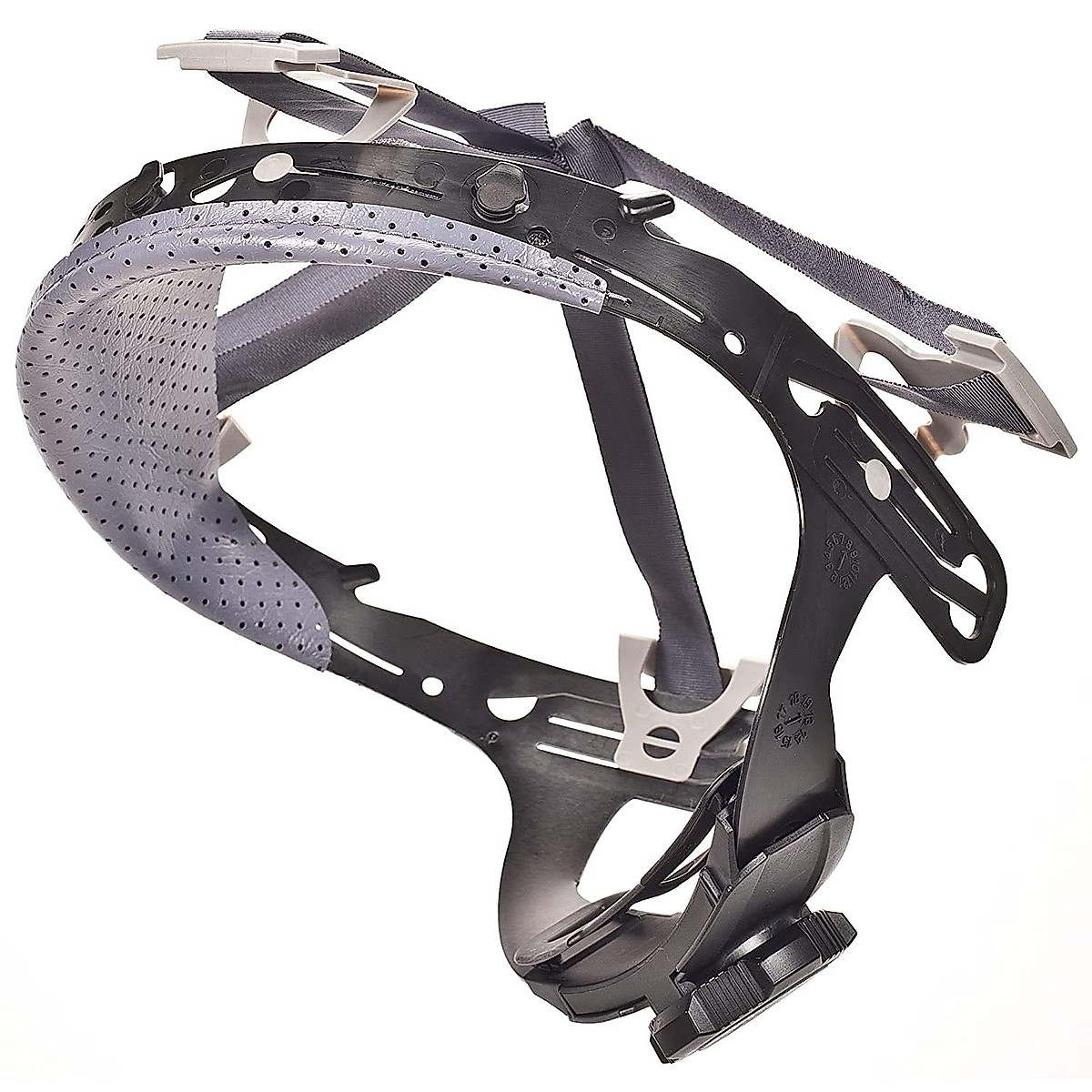 MSA 10148707 Fas-Trac III Replacement Suspension - 4-Point Attachment, Size: Large, V-Gard Helmet Accessory, Cap-Style Hard Hat Suspension, Adjustable Component, Replaceable & Durable Safety Gear