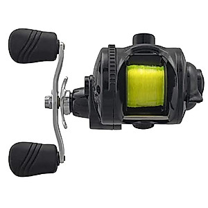 Lews Fishing WMR5, Signature Series Crappie Reel (Clam Pack),Black