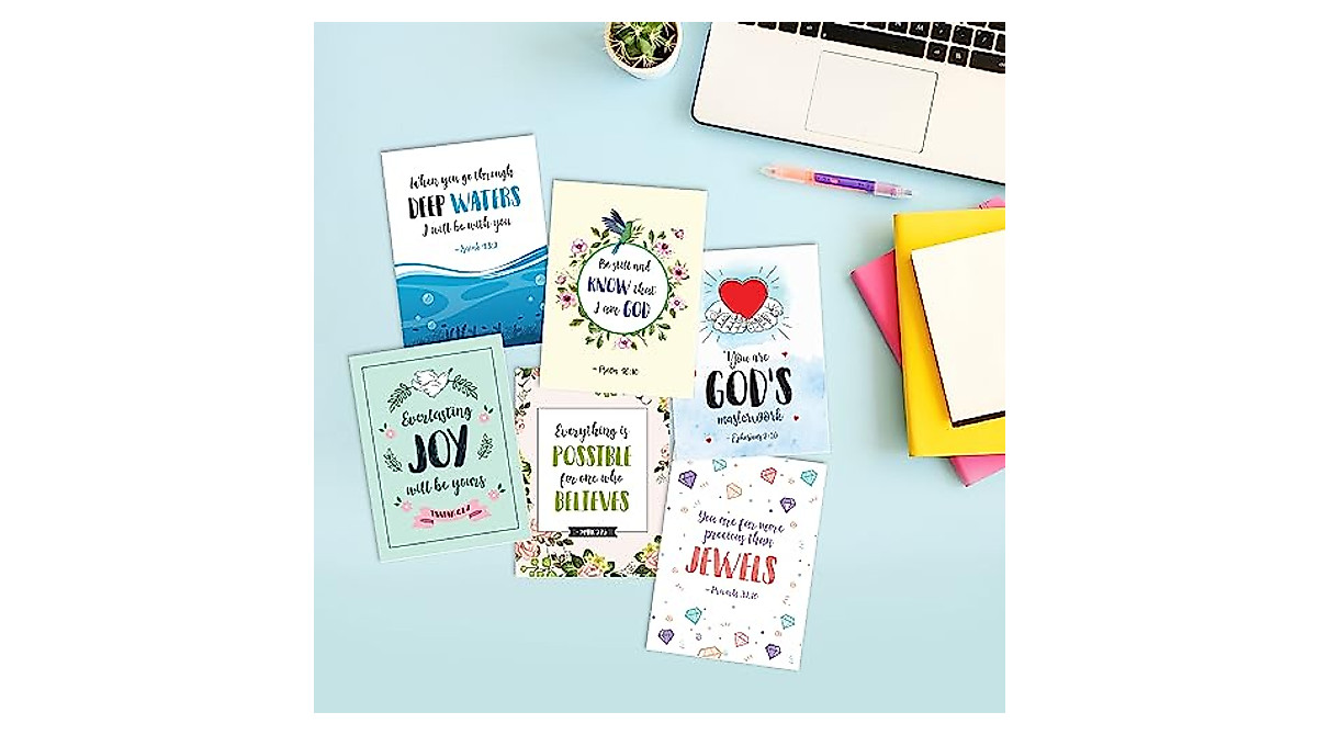 Scripture Cards - 48 Inspirational Bible Verse Cards