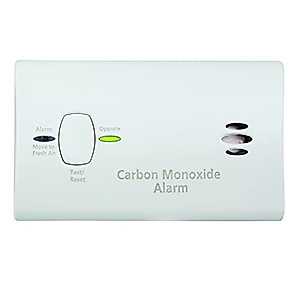 Kidde Carbon Monoxide Detector, Battery Powered CO Alarm with LEDs, Test-Reset Button, Low Battery Indicator, Portable