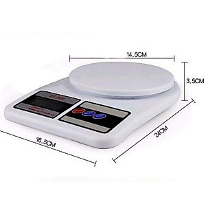 TXY Digital Kitchen 1g/10kg Food Scale Multifunction Weight Scale Electronic Baking & Cooking Scale with LCD Display