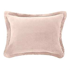 Amazon Basics Ultra-Soft Micromink Sherpa Comforter Bed Set - Blush, Twin