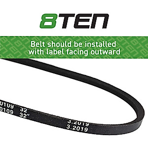 8TEN Drive Belt for Lawn Boy Toro Recycler Super Recycler/Bagger 21 inch Walk Behind Mowers 110-9429