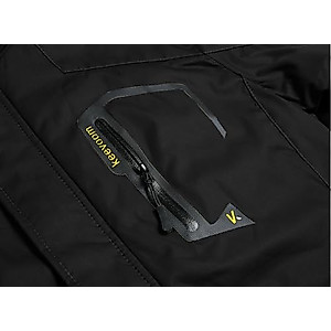 Keevoom Men's Winter Jackets Warm Ski Snow Coats Waterproof Hooded Raincoats Snowboarding Lined Windproof Windbreaker