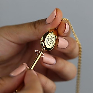 AX Minimalist Personalized Teardrop Urn Necklace For Dog Ashes, Rainbow Bridge Dog Necklace, Memorial Gifts, Rainbow Bridge Sympathy Gift (UNL-S23)