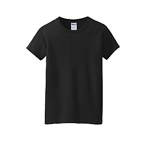 Gildan Blank T-Shirt - Unisex Style 5000 Adult Black
