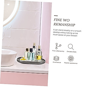 NOLITOY Marble Storage Tray Jewelry Trinket Tray Salad Porcelain Platters Ornate Vanity Tray Fruit Ceramic Plate Ceramic Jewelry Holder Ceramic Oval Tray Makeup Ceramics Ring Plate Soap