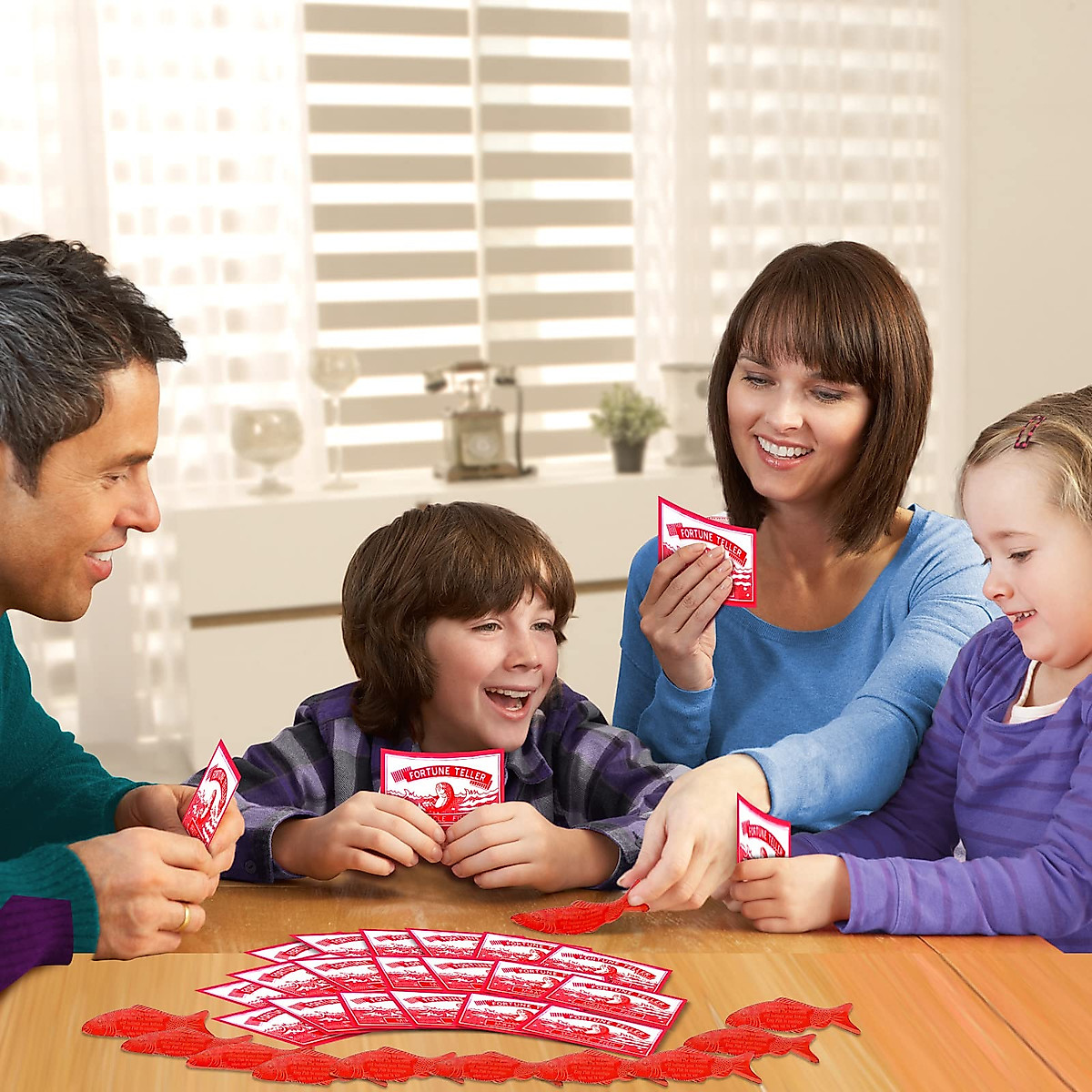 ArtCreativity Large 3.5 Inch Mood Fortune Teller Fish - Set of 72 - Cool Novelty Toy for Kids and Adults - Fun Science Learning Aid - Christmas Party Cracker Toy, Birthday Party Favor