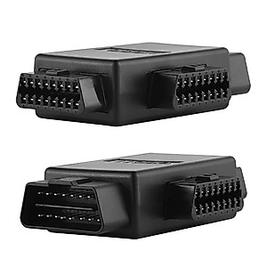 iKKEGOL Pocket OBD2 OBDII Full 16 Pin Male to 3 Female 1 to 3 OBD Cable Splitter Converter Adapter for Diagnostic Extender