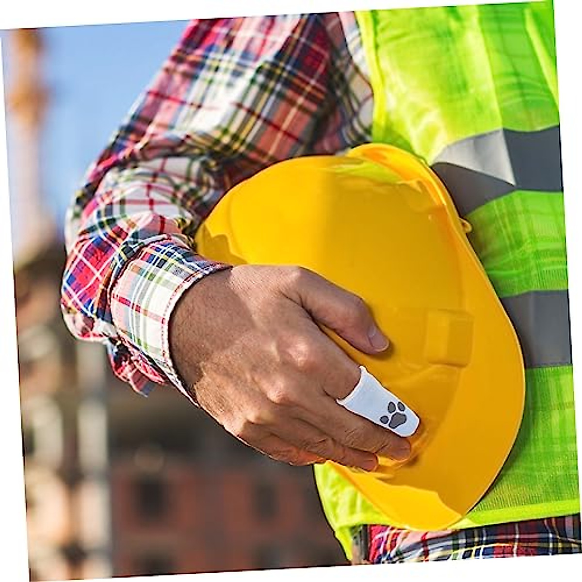 Lurrose 50pcs Cots for Adults Moisturizing Hand Gloves Latex Gloves Sewing Finger Guards Moisturizing Thumb Cover Cotton Finger Cots Protector Protective Case Crib Breathable Finger Gloves