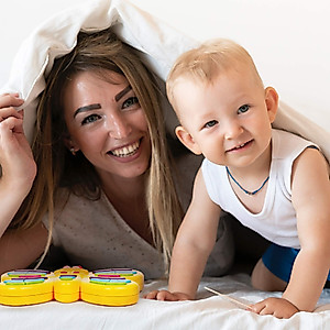 Preschool ABC Learning Toy, Interactive Educational Butterfly Toy for Toddlers, Animal Sounds & Music, Early Development See and Say Baby Toys for 3 Year Old Boys & Girls