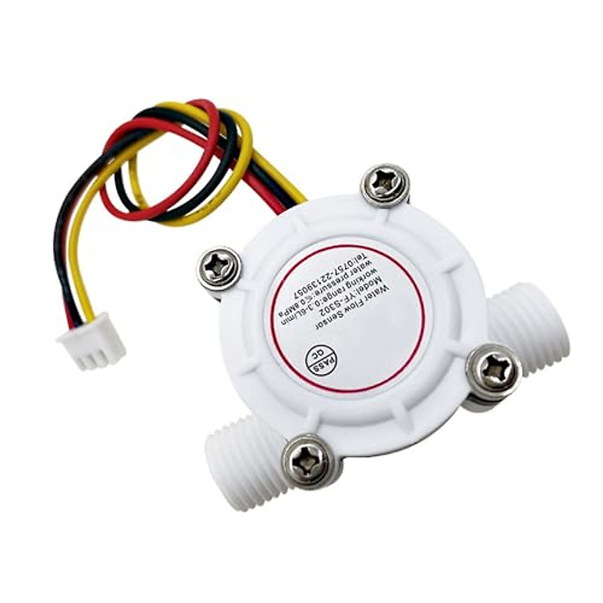 Multifunction Water Flowing Meter With G1/4 Inch Fitting 3.5-24V Efficient Water Flowing Test For Accurate Flows Detection