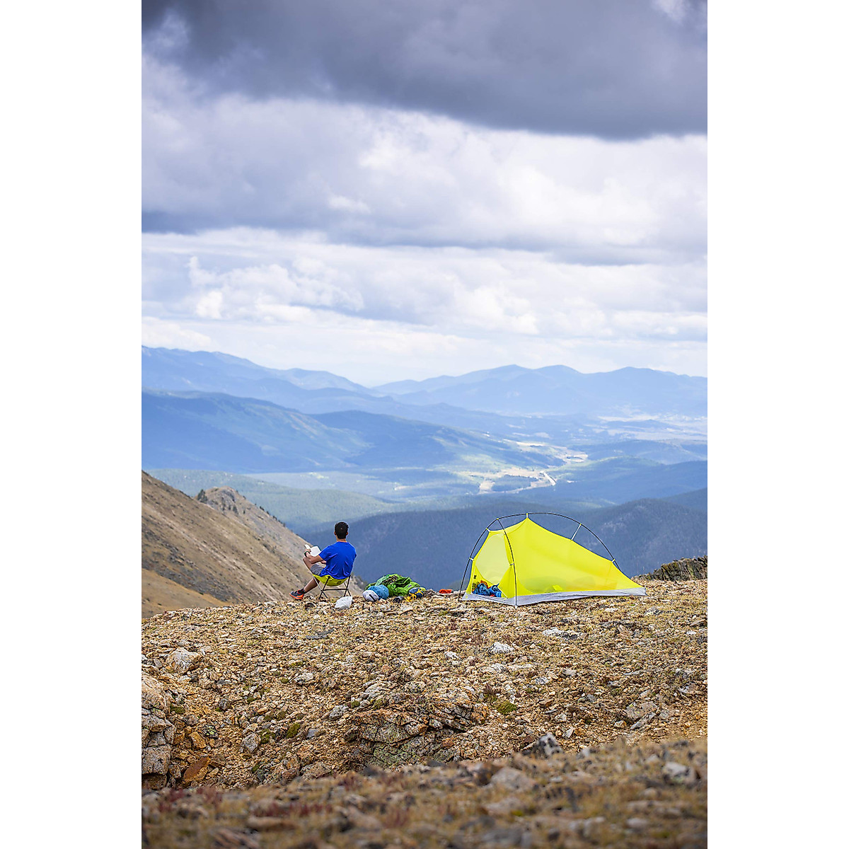 Big Agnes Fly Creek HV Carbon Backpacking Tent (with Dyneema), 1 Person