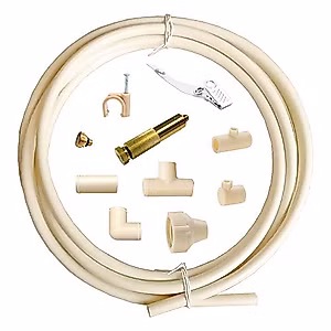 Wasser Vela Outdoor Cool Misting System, 30 Feet Starter Kit, Metal Nozzle, for Patio, Backyard, Gazebos, Swimming Pool