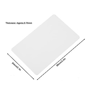 125kHz SmartProximity ID Card Set - 100pcs Contactless Read Only Access EM4100 Cards for Access Control Attendance, Membership Management, and Identification