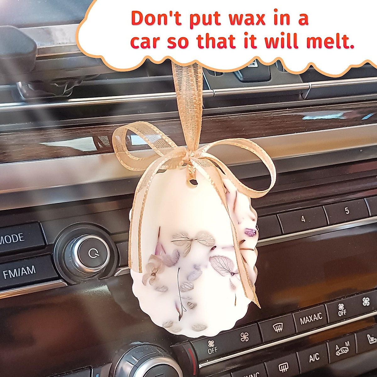 FOUSIUTIM Wax Melts Natural Candles Non Toxic. Wild Bluebell Scented Candles. Soy Candle Wax Includes 464 Soy Wax, Beeswax Candles, Dried Flowers and Plant Essential Oil. Stress Relief Gifts.