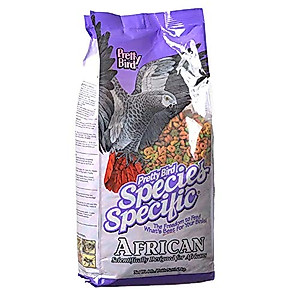 Pretty Bird International Bpb73313 Species Specific African Bird Food With Extra Calcium, 3-Pound