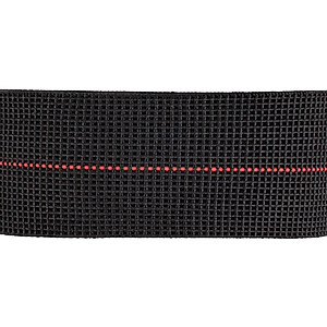 BambooMN Two-Inch Latex Elasbelt Webbing for Chair Repair - 40' Roll Black