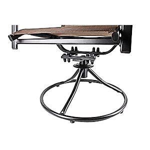 Sienna Swivel Rocker (SET OF 2) Espresso Finish 'Brown'