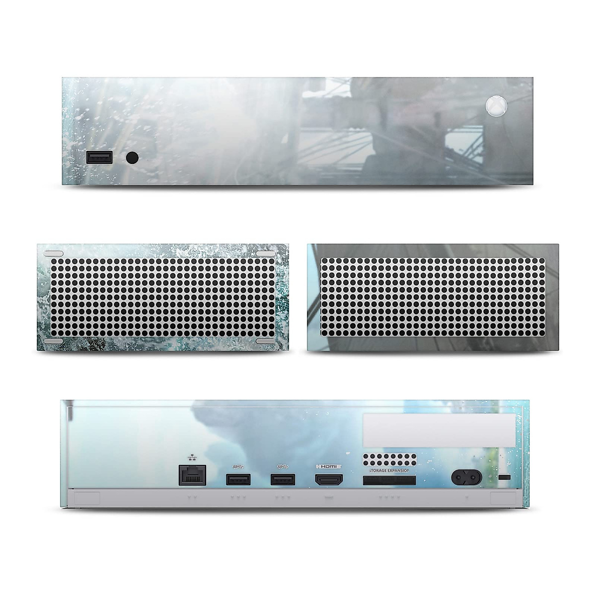 Head Case Designs Officially Licensed Assassin's Creed Edward Kenway Key Art Black Flag Graphics Vinyl Sticker Gaming Skin Decal Cover Compatible with Xbox Series S Console and Controller Bundle