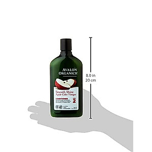 Avalon Organics Conditioner Apple Cider Vine, green, 11 Ounce