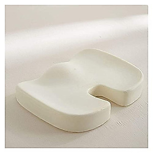 HHWKSJ Seat Cushion Memory Foam Coccyx Cushion Designed for Back, Hip, and Tailbone Pain - for Office Chair,Car Seat, Wheelchair