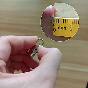 Zipper Pull Tab Replacement Metal Zipper Handle Mend Fixer for Suitcases Luggage Jacket Backpacks Coat Boots