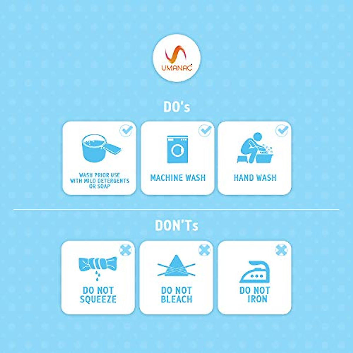 Umanac Baby Waterproof Crib Sheet | Green, Medium (27.5 in x 39 in) - Bed Pad, Bed Wetting Mattress Pad, Washable, Reusable Incontinence Underpad Sheet Protector for Toddler, Children and Adult