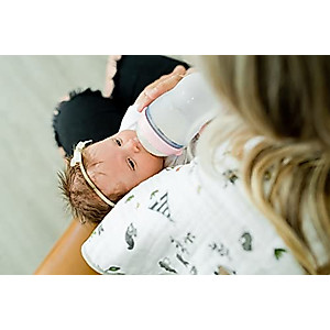 Little Unicorn Ultra-Absorbent Premium Burp Cloth | Soft on Baby's Skin | Larger Size | Ergonomic Design (Forest Friends)