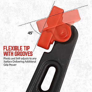 7-Inch Spring Clamps - (Set of 4) Premium Heavy Duty Nylon Clamp with Durable Easy Grip Handles for Workholding Hand Tools, DIY, Woodworking, Gluing, Clamping and Securing