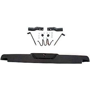 Evan Fischer Step Bumper Compatible with 1993-2011 Ford Ranger Assembly Powdercoated Black Steel Hitch Style Fleetside