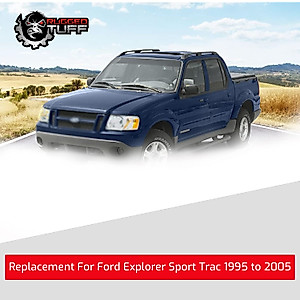 exactafit 8653R Passenger Side Mirror Glass Replacement Repair Compatible With 1995-2005 Ford Explorer, 2001-2005 Explorer Sport Trac, 1995-2005 Ranger, 1997-2005 Mercury Mountaineer