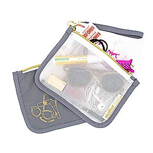 Mother Load Diaper Bag Organizer Pouches Worry-Free, Outing Essentials for Your On-The-Go Family, Includes Snack Bag, Toy Pouch, New Mom Stuff Bag with Hidden Pocket 3pc - Set Perfect Shower Gift