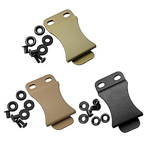 K Sheath Waist Clip Making Scabbard Clip K Sheath Accessories For Sheath Tool Waist Clip With Screws