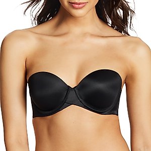 Maidenform womens Stay Put Strapless Se6990 Bra, Black, 40DD US
