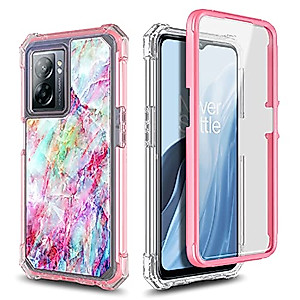 NZND Compatible with OnePlus Nord N300 5G Case with [Built-in Screen Protector], Full-Body Protective Shockproof Rugged Bumper Cover, Impact Resist Durable Phone Case (Fantasy)