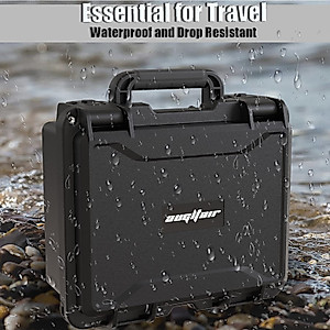 VR Headset Carrying Case for Oculus Quest 2 Fits All Elite Strap, Hard Case Protect Oculus Quest Accessories, Storage Bag Suitable for Home Storage and Travel