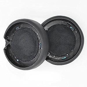 Replacement Ear Pads for Monster Beats by Dr. Dre Pro Detox Headphones-Black