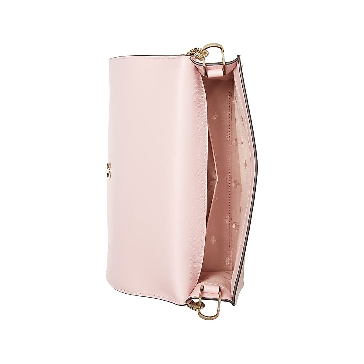 Kate Spade Carson Saffiano Leather Convertible Crossbody Bag (Chalk pink)