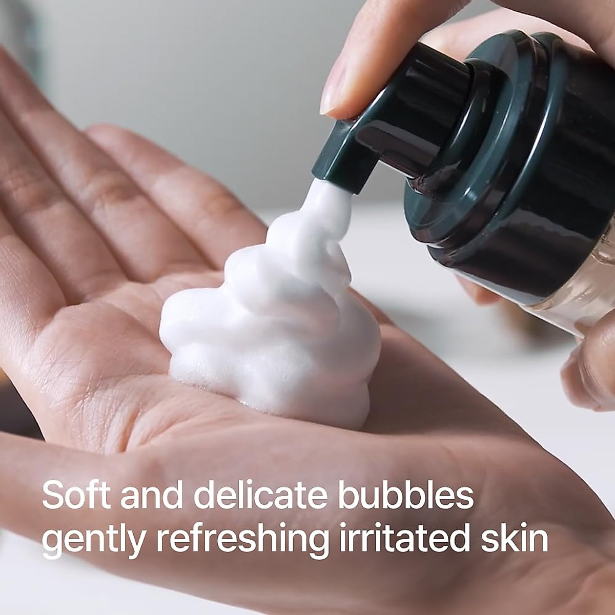 Pyunkang Yul Calming Low pH Foaming Cleanser | Daily Face Wash & Makeup Remover with Tea Tree, Centella Asiatica, 5 Hyaluronic Acids that Removes Dead Skin Cells, Hydrates Skin - 150ml 5.07 Fl.Oz.