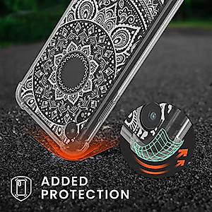 kwmobile Crossbody Case Compatible with Apple iPhone XR Case Strap - Indian Sun White/Transparent