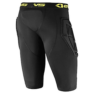 EVS Sports Unisex-Adult TUG Bottom - Padded Short (Black, Large)