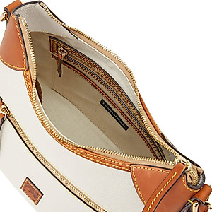 Dooney & Bourke Handbag, Pebble Grain Hobo Shoulder Bag - White
